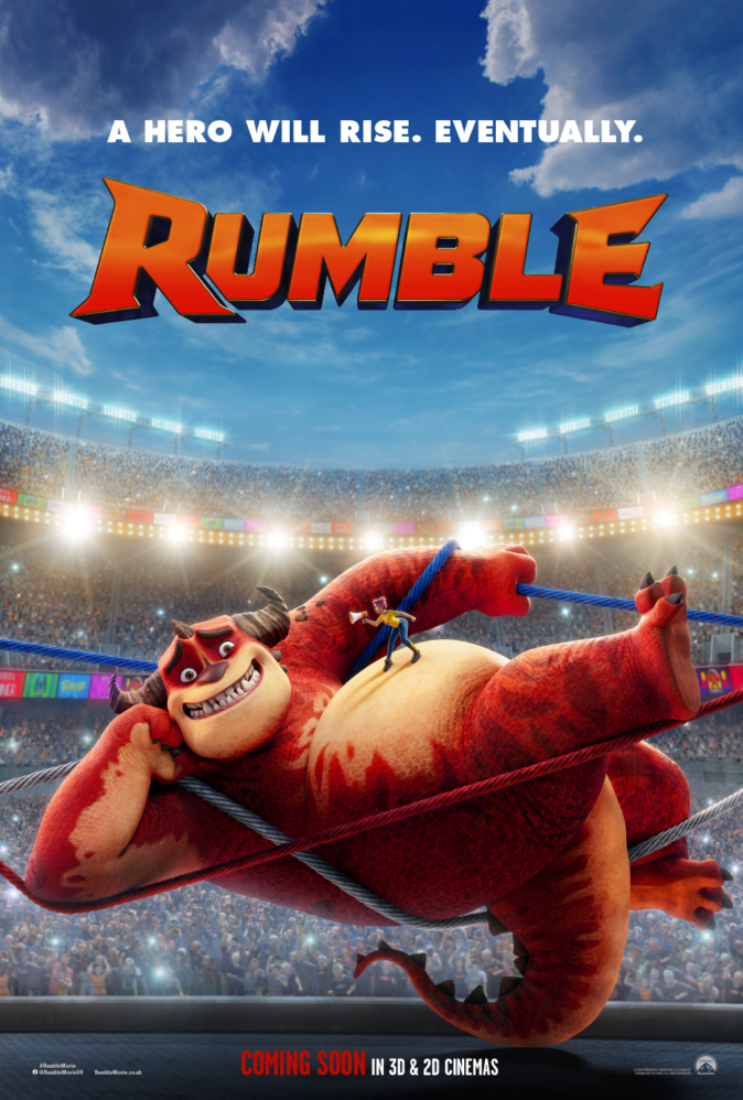 First look at new animated adventure Rumble! - Movies For Kids