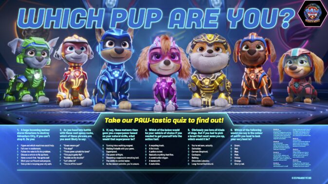 PAW Patrol: The Mighty Movie - activity sheets are here! - Movies For Kids