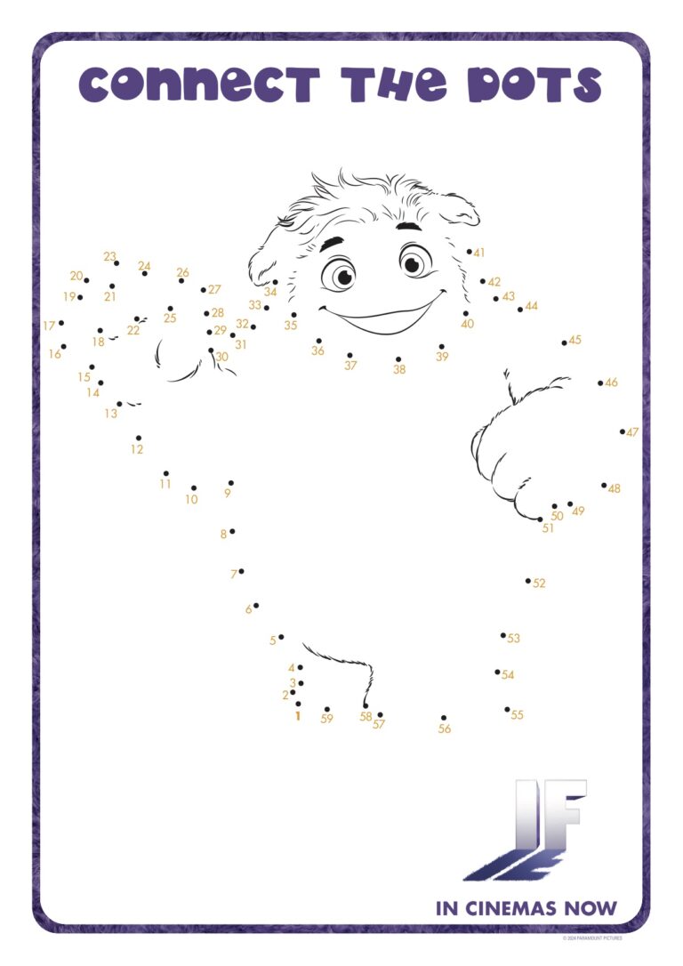 IF activity sheets for kids are here! - Movies For Kids