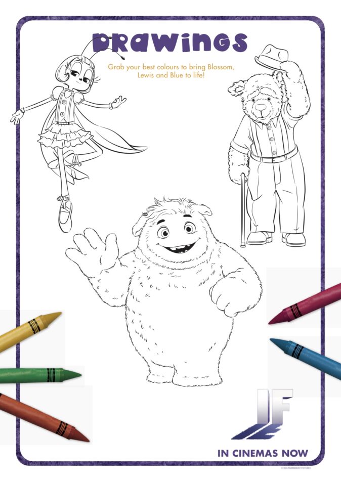 IF activity sheets for kids are here! - Movies For Kids